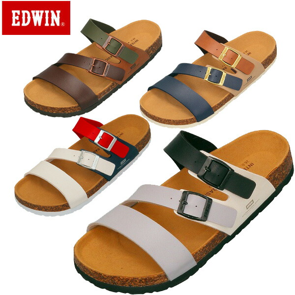 【楽天市場】EDWIN エドウイン サンダル シューズ EB1005 メンズ ダイマツ ラフィートスポーツ：Lafitte ラフィートスポーツ