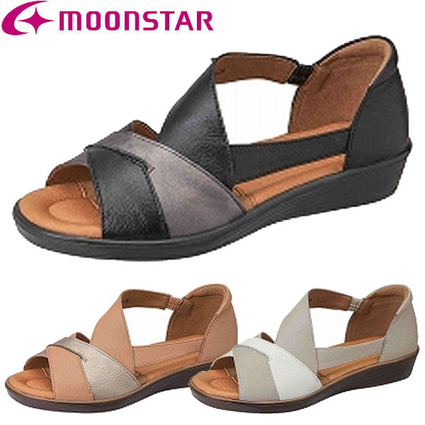 【楽天市場】ムーンスター moonstar スポルス サンダル ソフトレザー 軽量設計 日本製 SP5943 レディース ラフィートスポーツ：Lafitte ラフィートスポーツ