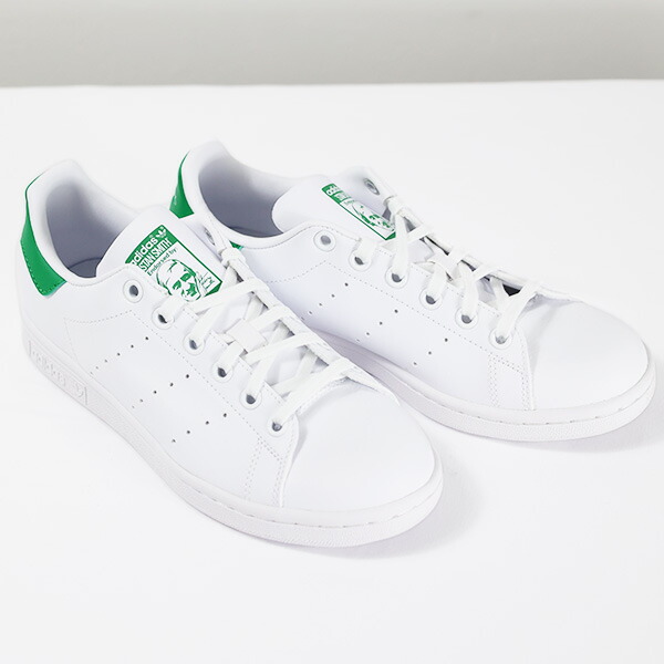 【楽天市場】adidas アディダス Stan Smith J スニーカー スタンスミス ヴィーガン ローカット キッズ レディース 大人も可 ...