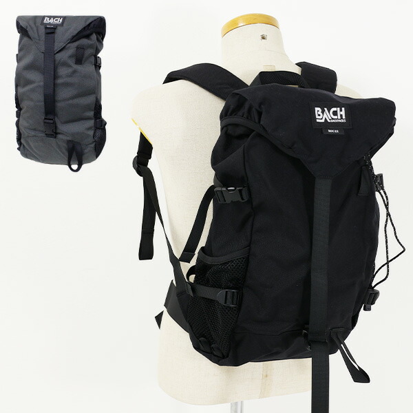 【楽天市場】【フォロワー限定5%OFFクーポン発行中】BACH バッハ ROC 22 バックパック リュック 黒 ブラック LaG ...