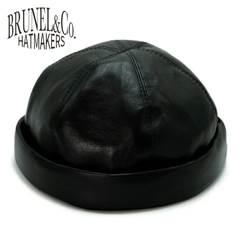 【楽天市場】BRUNEL&Co.HATMAKERS ブルーネルハットメーカーズ【ROLL CAP】ロールキャップ 茶芯ホースハイド 馬革 日本 ...
