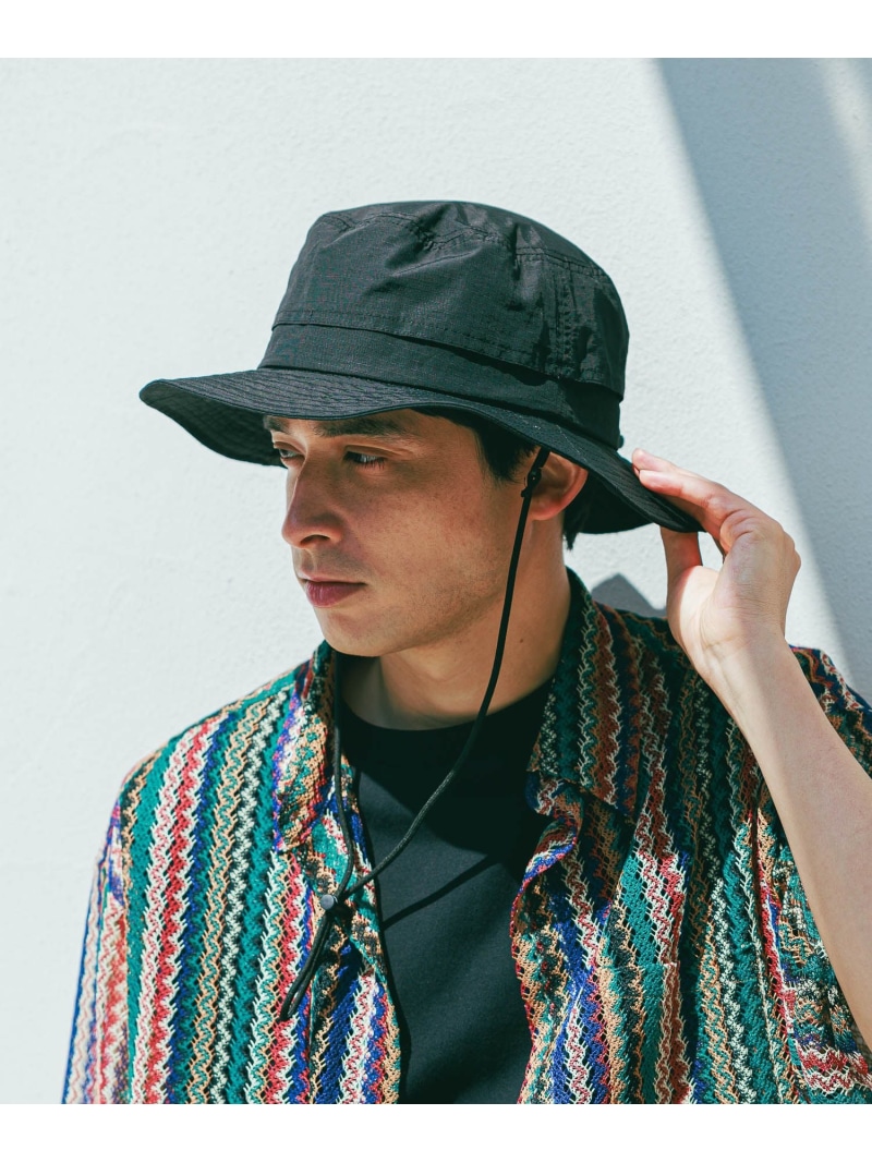 【楽天市場】Ripstopサファリハット LAKOLE ラコレ 帽子 ハット カーキグリーン ブラック[Rakuten Fashion]：LAKOLE