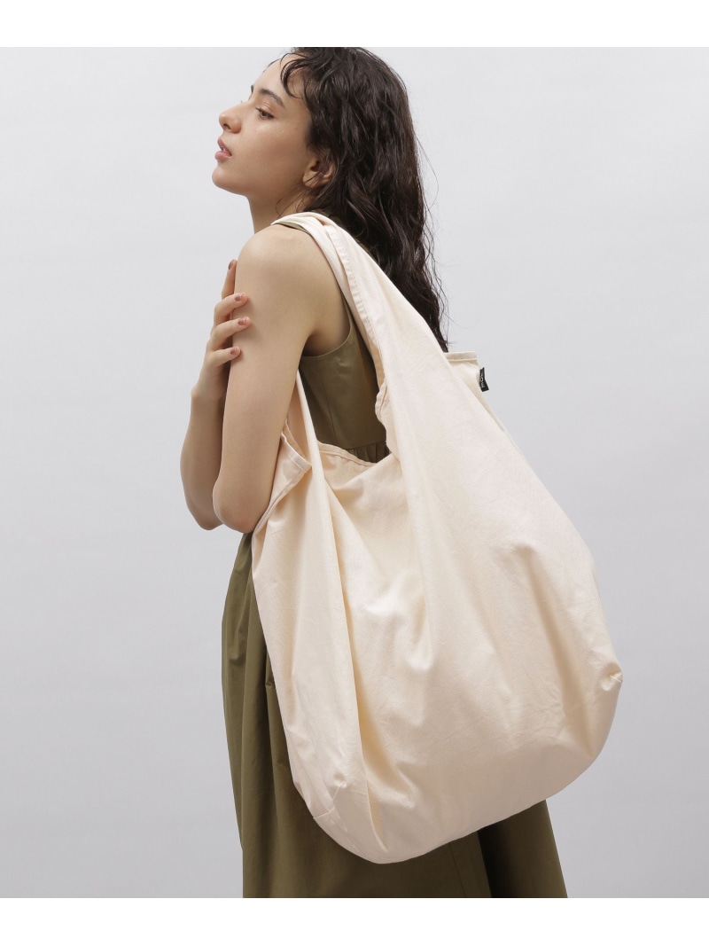 【楽天市場】【SALE／28%OFF】コットンエコバッグ(L) LAKOLE ラコレ バッグ エコバッグ・サブバッグ グレー ホワイト【RBA_E】[Rakuten Fashion]：LAKOLE