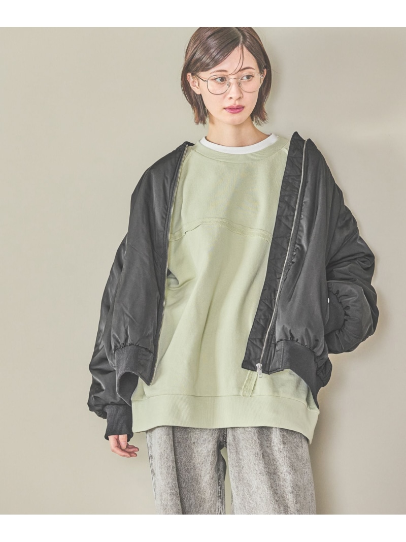 【楽天市場】【SALE／14%OFF】ボリュームスリーブMA-1 LAKOLE ラコレ ジャケット・アウター ブルゾン・ジャンパー ホワイト グレー ブラック【RBA_E】【送料無料 ...