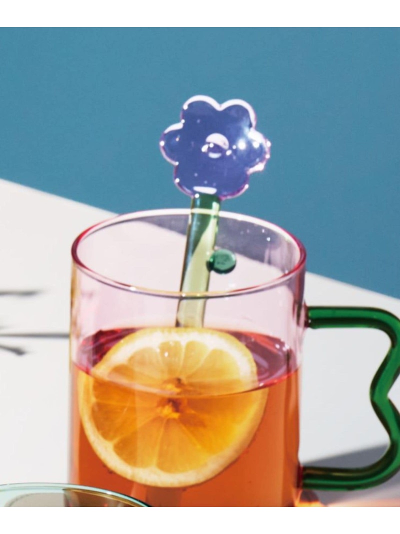 【楽天市場】【SALE／33%OFF】FLOWERガラスマドラー LAKOLE ラコレ 食器・調理器具・キッチン用品 カトラリー【RBA_E】[Rakuten Fashion]：LAKOLE