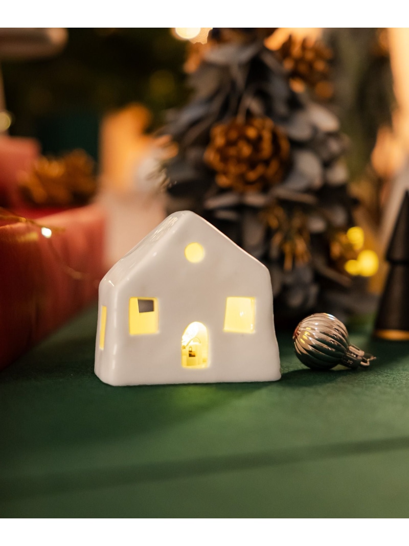 【楽天市場】【SALE／44%OFF】LEDハウス(S) LAKOLE ラコレ インテリア・生活雑貨 オブジェ・置物・アート ホワイト ブラック【RBA_E】[Rakuten Fashion ...