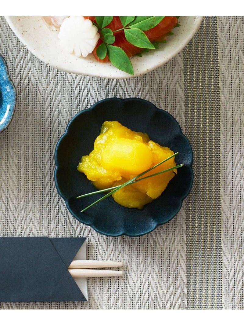 【楽天市場】菊形豆皿 LAKOLE ラコレ 食器・調理器具・キッチン用品 食器・皿 ブラック ホワイト グレー ネイビー ゴールド カーキ ...