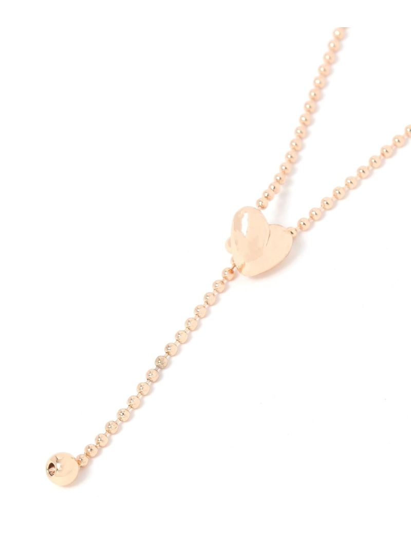 【楽天市場】ハートスライダーネックレス LAKOLE ラコレ アクセサリー・腕時計 ネックレス シルバー ゴールド[Rakuten ...