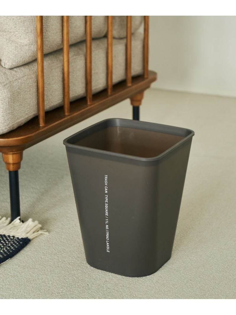 【楽天市場】ダストBOX 11L LAKOLE ラコレ インテリア・生活雑貨 ゴミ箱・ダストボックス ホワイト グレー[Rakuten ...