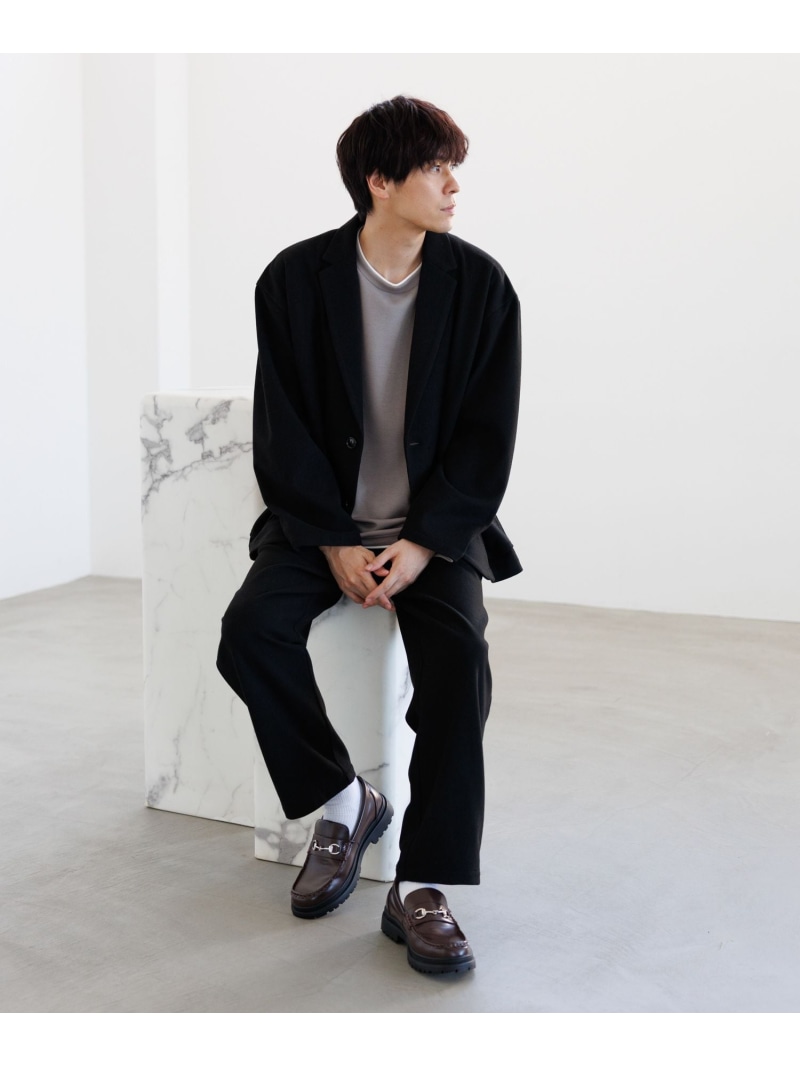 【楽天市場】【SALE／37%OFF】TRウーリーテックジャケットSETUP LAKOLE ラコレ スーツ・フォーマル セットアップスーツ ネイビー ブラック ベージュ【RBA_E】【送料無料 ...