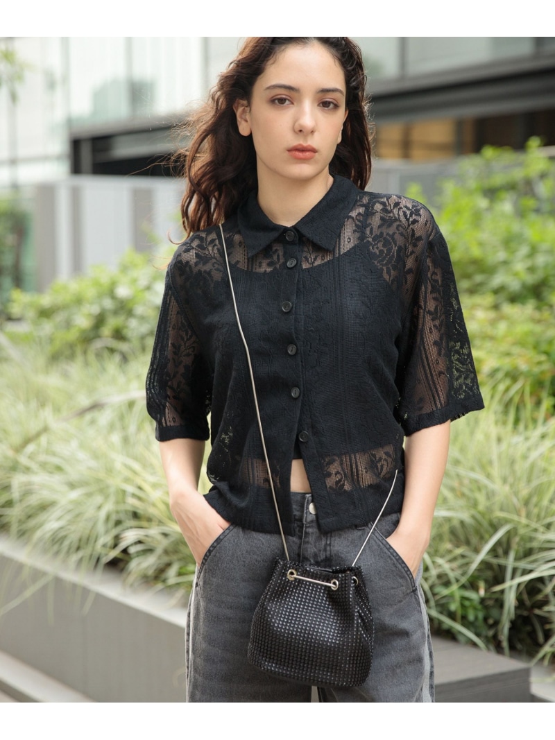 【楽天市場】キラキラストーン巾着ショルダーバッグ LAKOLE ラコレ バッグ ショルダーバッグ ブラック グレー シルバー[Rakuten Fashion]：LAKOLE