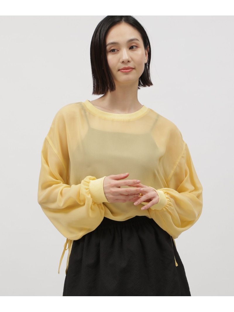 【楽天市場】【SALE／6%OFF】ドロストシアープルオーバー LAKOLE ラコレ トップス シャツ・ブラウス ブラック ホワイト イエロー グレー【RBA_E】[Rakuten ...