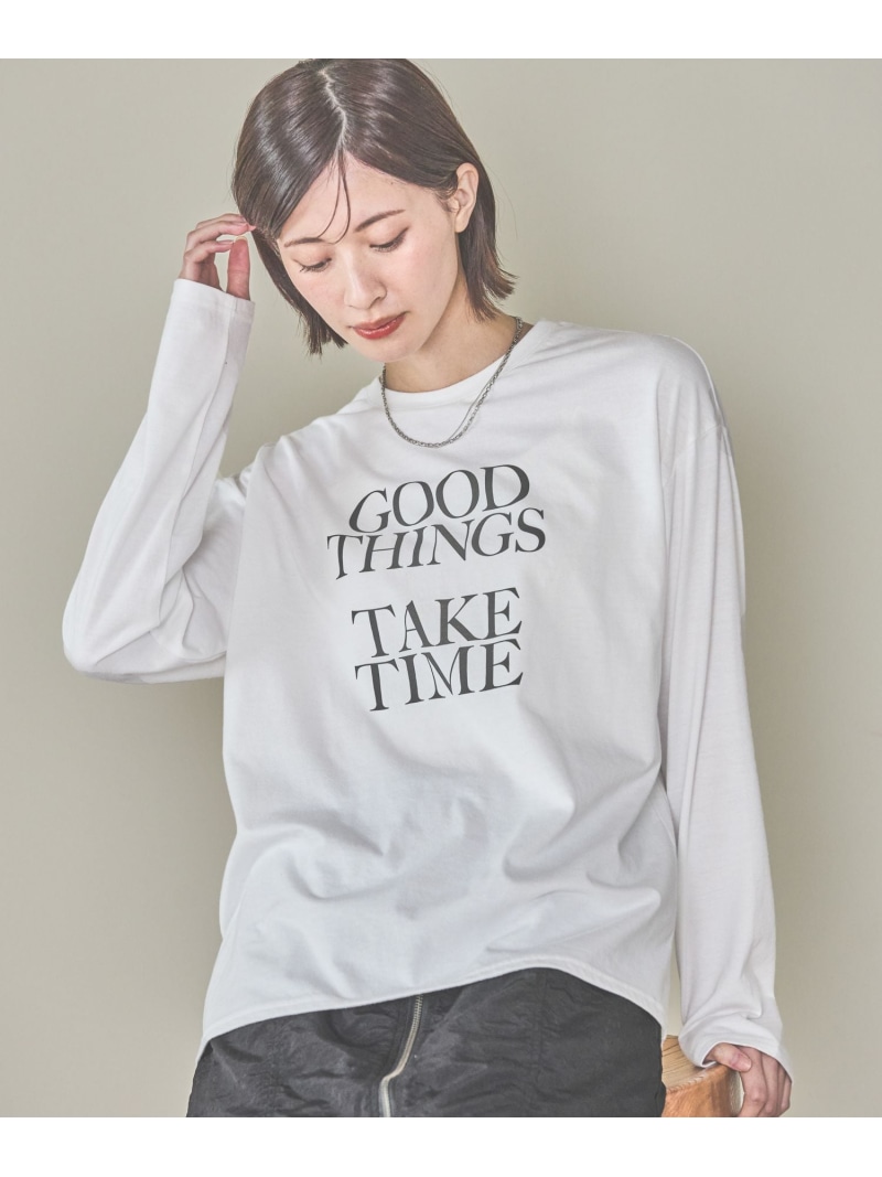 【楽天市場】【SALE／33%OFF】シンプルロゴ長袖T LAKOLE ラコレ トップス カットソー・Tシャツ ホワイト グリーン グレー【RBA_E】[Rakuten Fashion]：LAKOLE