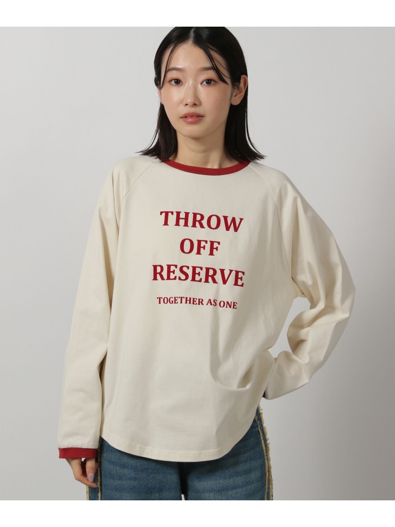 【楽天市場】【SALE／21%OFF】リンガーロゴ長袖T LAKOLE ラコレ トップス カットソー・Tシャツ グレー ホワイト【RBA_E】[Rakuten Fashion]：LAKOLE