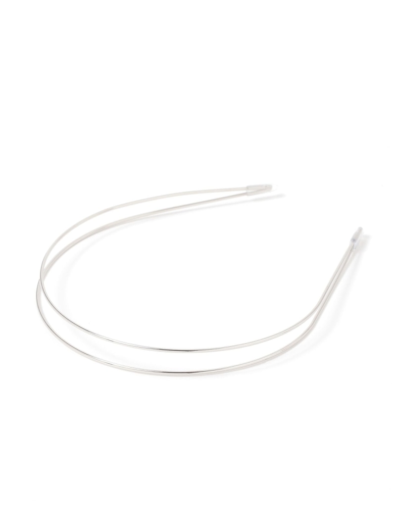 【楽天市場】【SALE／30%OFF】ダブルラインカチューシャ LAKOLE ラコレ ヘアアクセサリー カチューシャ・ヘアバンド シルバー ゴールド【RBA_E】[Rakuten ...