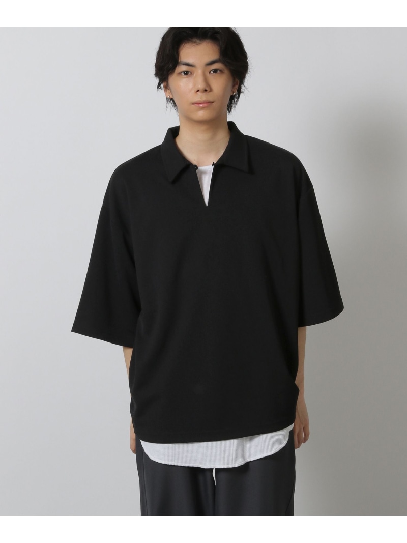 【楽天市場】【吸水速乾】カットジャージースキッパー LAKOLE ラコレ トップス カットソー・Tシャツ ブラック ブルー オレンジ[Rakuten Fashion]：LAKOLE