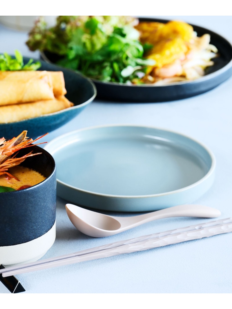 【楽天市場】スタックプレート(S) LAKOLE ラコレ 食器・調理器具・キッチン用品 食器・皿 ブラック ブルー[Rakuten Fashion]：LAKOLE