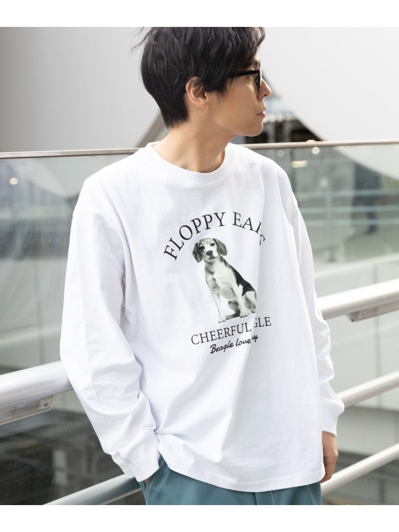 【楽天市場】【SALE／44%OFF】ドッググラフィックロンT LAKOLE ラコレ トップス カットソー・Tシャツ ホワイト ピンク ネイビー【RBA_E】[Rakuten Fashion ...