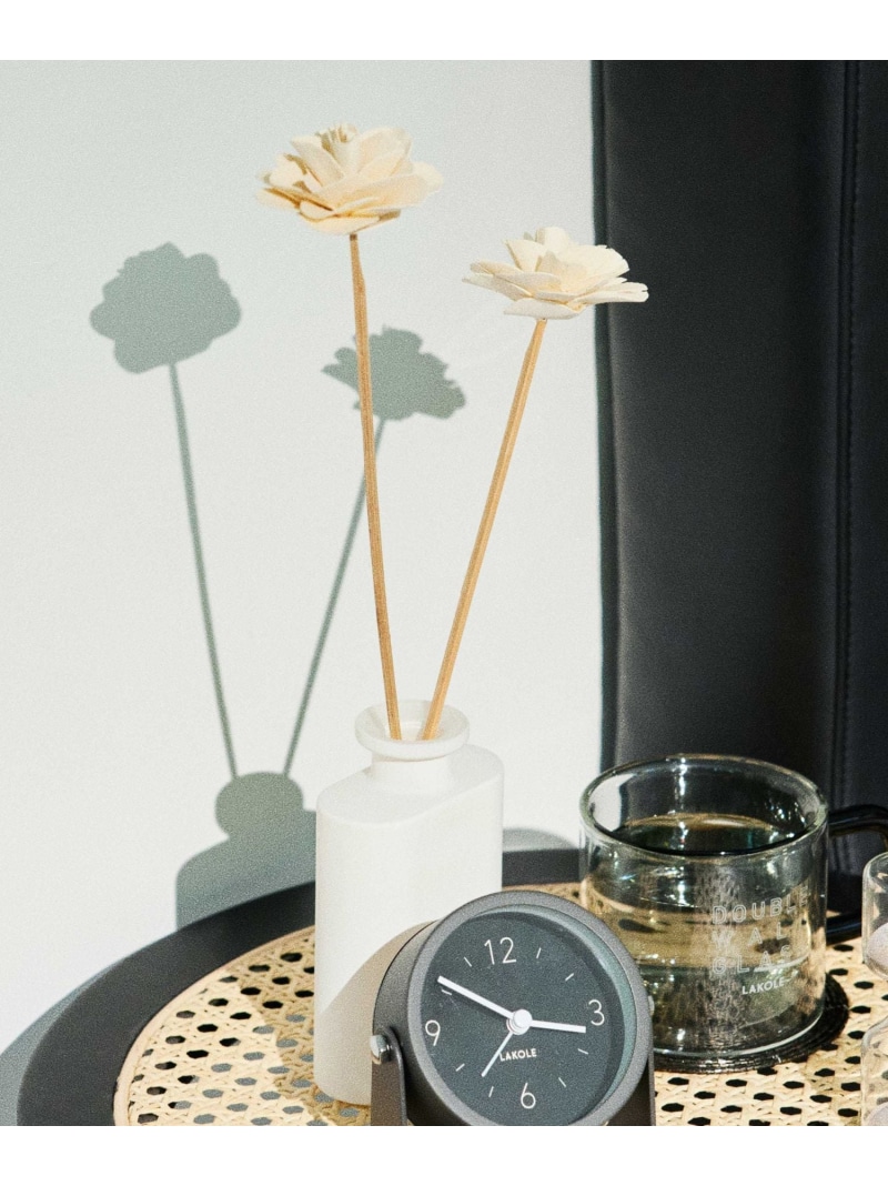 【楽天市場】【SALE／9%OFF】WOOD FLOWER/ウッドフラワー[2P] LAKOLE ラコレ インテリア・生活雑貨 オブジェ・置物 ...