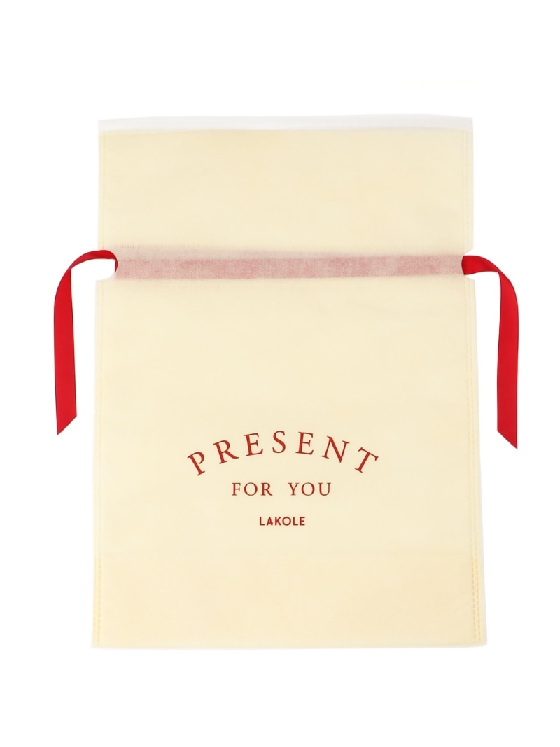 【楽天市場】【SALE／50%OFF】(U)フショクフキンチャクL LAKOLE ラコレ 福袋・ギフト・その他 ラッピングキット ホワイト レッド ブラウン【RBA_E】[Rakuten ...