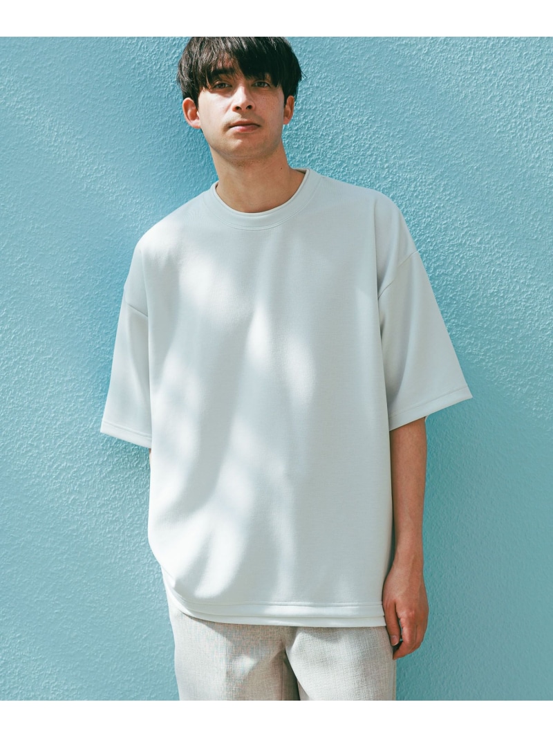 【楽天市場】【SALE／28%OFF】ダンボールレイヤー半袖T LAKOLE ラコレ トップス カットソー・Tシャツ グレー ブラック【RBA_E】[Rakuten Fashion]：LAKOLE