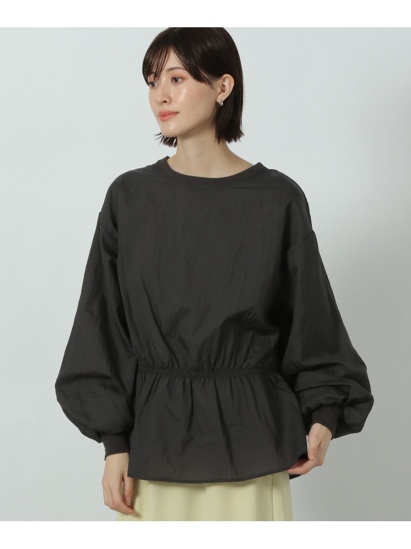 【楽天市場】【SALE／53%OFF】ペプラムシアー裏毛プルオーバー LAKOLE ラコレ トップス スウェット・トレーナー ホワイト ブラック【RBA_E】[Rakuten Fashion ...