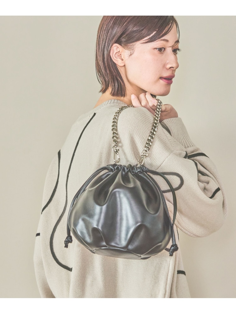 【楽天市場】【SALE／53%OFF】チェーンハンドル2WAYショルダーバッグ LAKOLE ラコレ バッグ ショルダーバッグ ブルー シルバー ブラック【RBA_E】[Rakuten ...