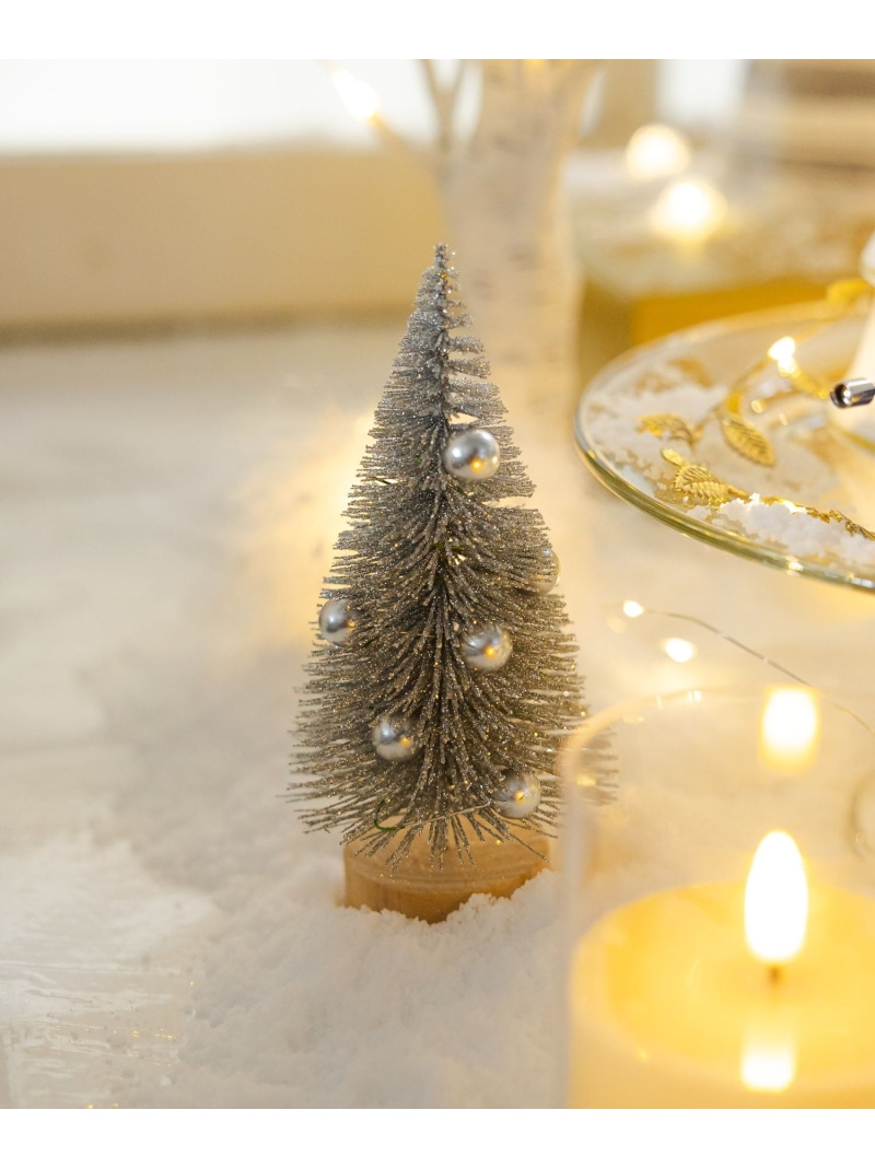 【楽天市場】ラメミニツリー[SILVER] LAKOLE ラコレ インテリア・生活雑貨 その他のインテリア・生活雑貨 シルバー[Rakuten Fashion]：LAKOLE