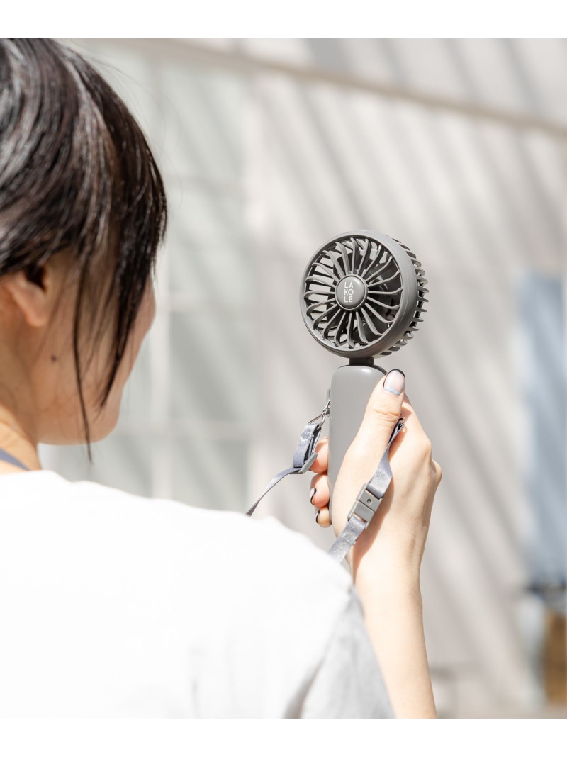 【楽天市場】＜Type-C対応 スタンド付き＞静音&アロマファン LAKOLE ラコレ インテリア・生活雑貨 扇風機・空気清浄機・加湿器[Rakuten Fashion]：LAKOLE