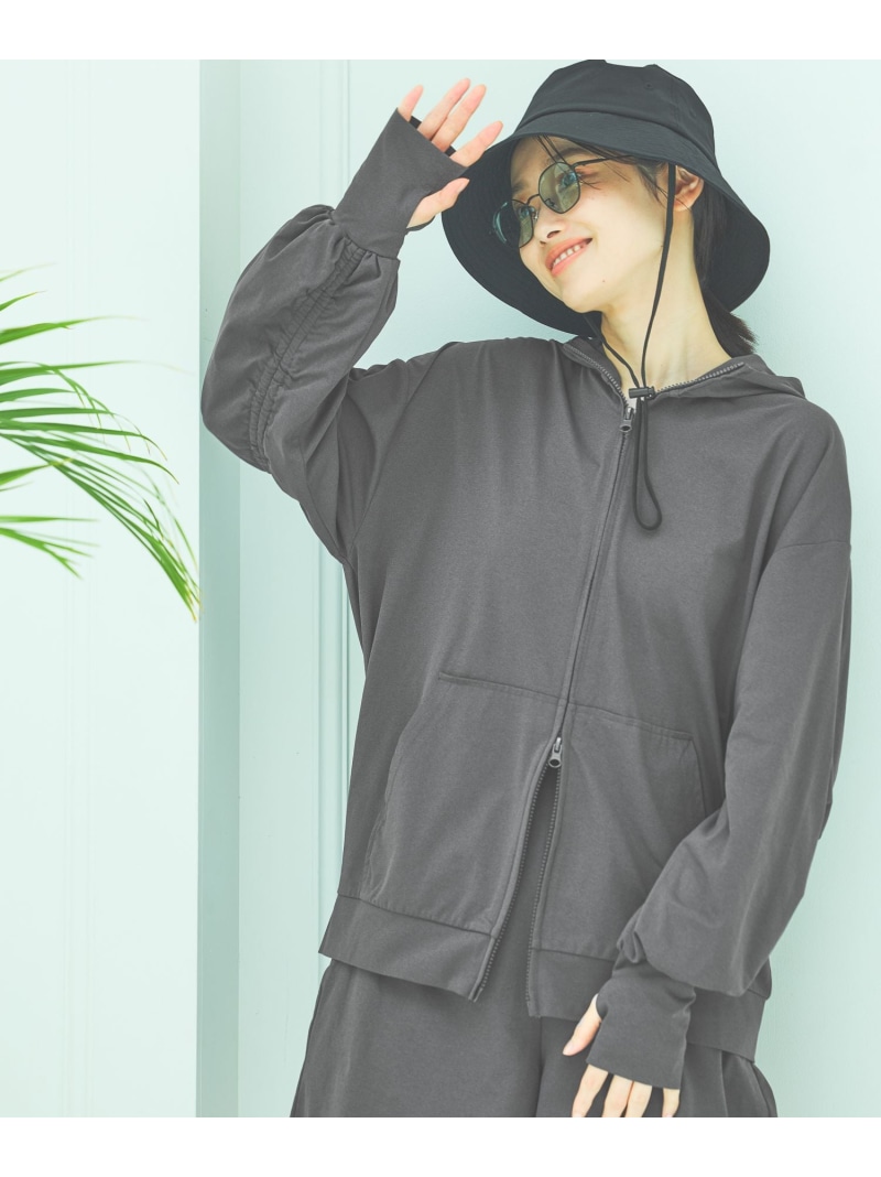 【楽天市場】【SALE／11%OFF】ラッシュガードフードパーカー LAKOLE ラコレ 水着・スイムグッズ ラッシュガード【RBA_E】【送料無料】[Rakuten Fashion]：LAKOLE