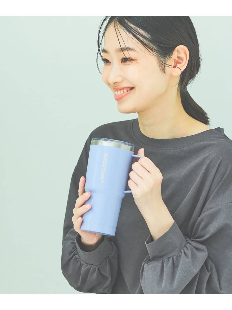 【楽天市場】【保冷・保温】フタ&ハンドル付きタンブラー LAKOLE ラコレ 食器・調理器具・キッチン用品 グラス・マグカップ・タンブラー グリーン ブルー イエロー[Rakuten ...