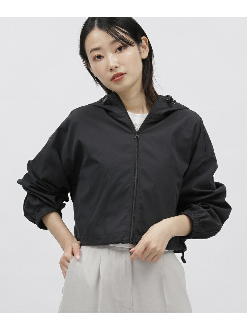 【楽天市場】【SALE／20%OFF】(W)DクロップドZIPフーディ LAKOLE ラコレ ジャケット・アウター その他のジャケット・アウター ブラック ベージュ【RBA_E】【送料無料 ...