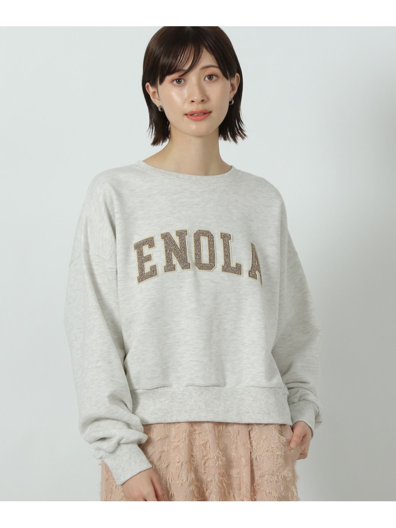 【楽天市場】【SALE／56%OFF】ラメワッペン刺繍スウェット LAKOLE ラコレ トップス スウェット・トレーナー ピンク グレー ホワイト【RBA_E】[Rakuten Fashion ...