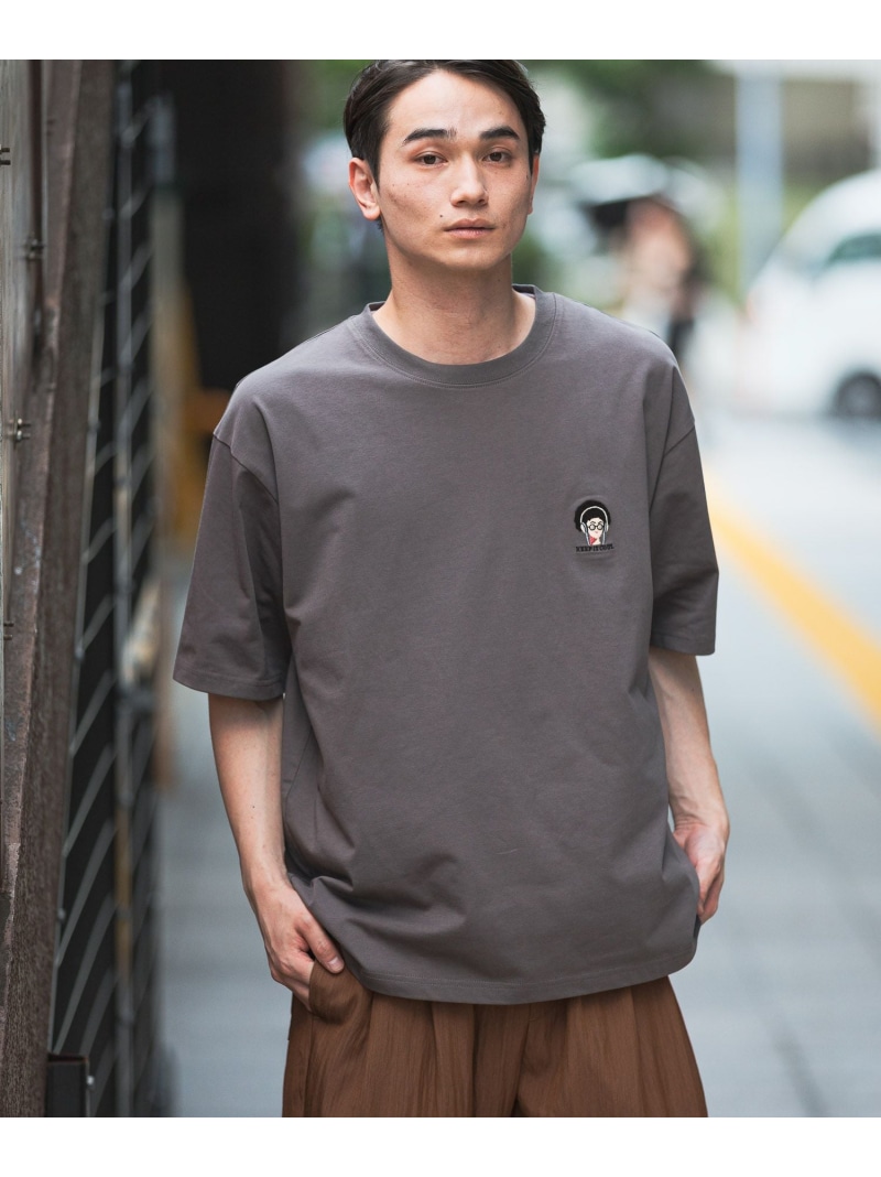 【楽天市場】アフロサガラT LAKOLE ラコレ トップス カットソー・Tシャツ レッド ホワイト ブルー グレー[Rakuten Fashion]：LAKOLE