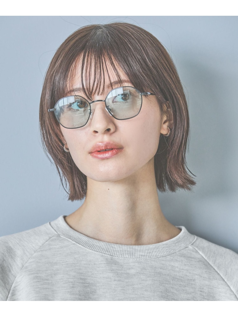 【楽天市場】オクタゴンメタルサングラス LAKOLE ラコレ ファッション雑貨 サングラス グレー ブラウン[Rakuten Fashion]：LAKOLE