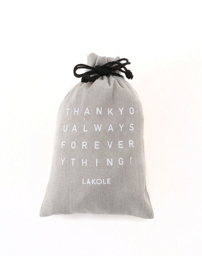 【楽天市場】【SALE／50%OFF】(U)GIFTBAG-S THANKS LAKOLE ラコレ 福袋・ギフト・その他 ラッピングキット グレー ブラック ホワイト【RBA_E ...