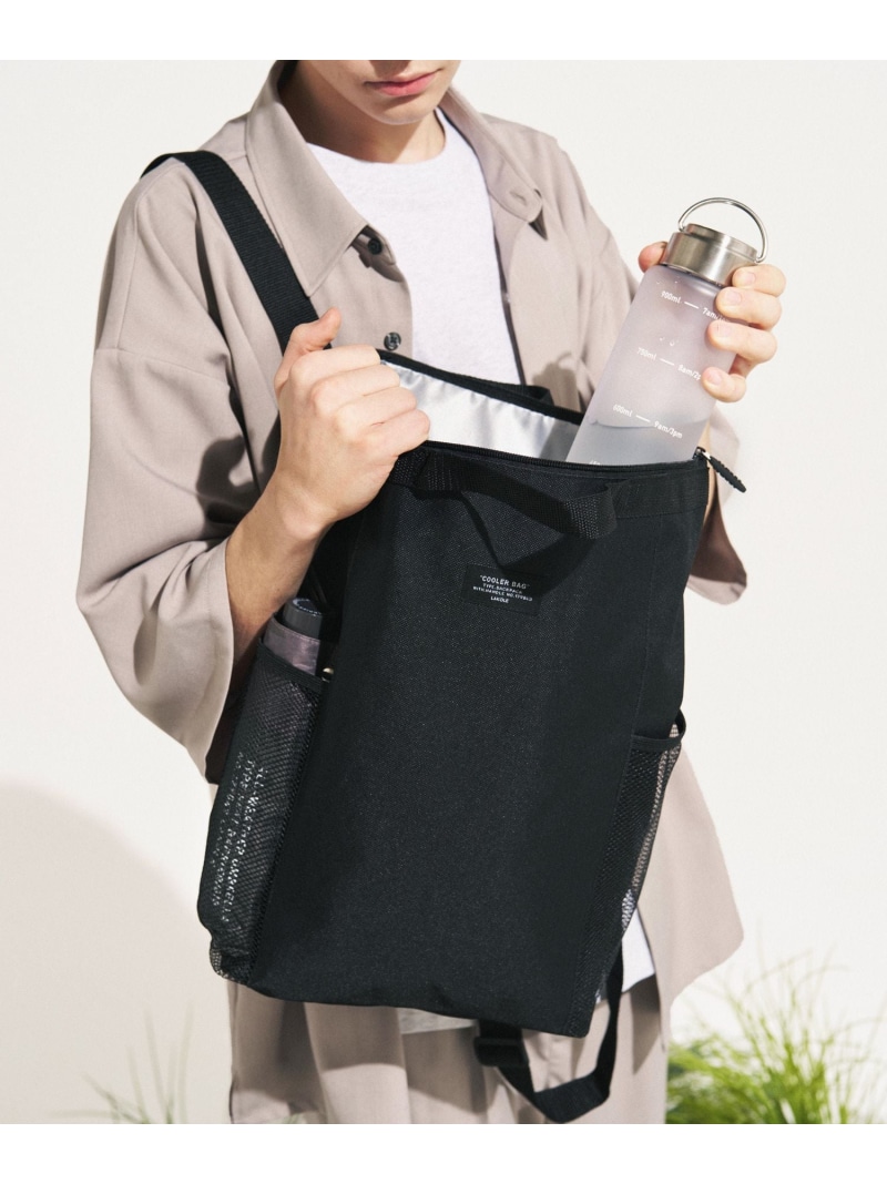 【楽天市場】保冷リュック LAKOLE ラコレ バッグ リュック・バックパック ベージュ ブラック[Rakuten Fashion]：LAKOLE