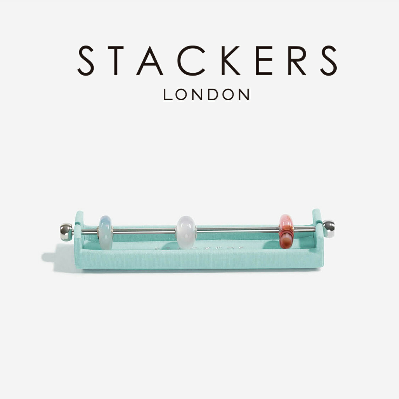 【楽天市場】【STACKERS】Charm Bar ミニチャームバー ミント 英国 スタッカーズ ターコイズ イギリス ロンドン ジュエリー アクセサリー 収納：ララ・ナテュール