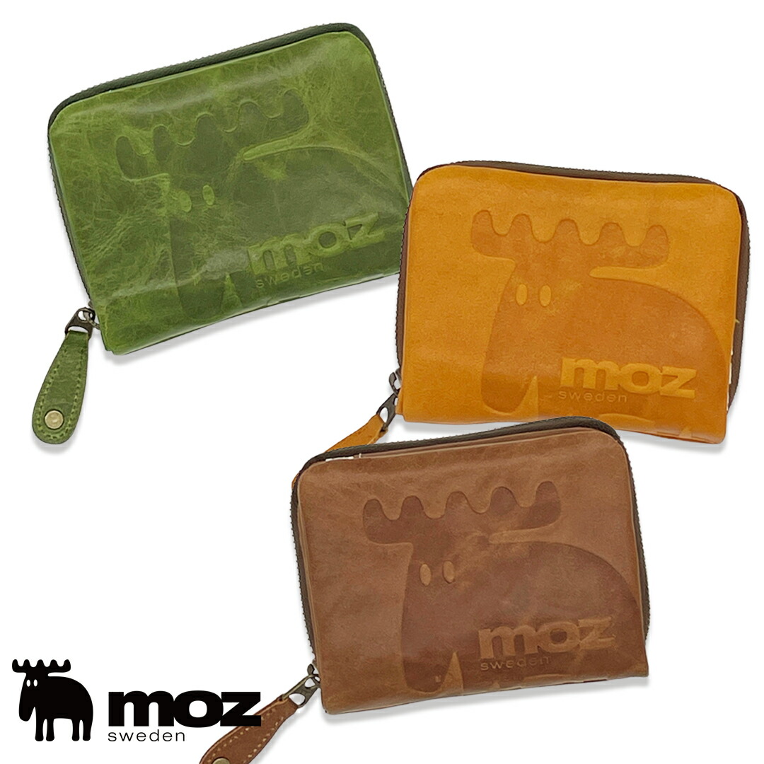 【楽天市場】【moz/モズ】ラウンド二つ折り財布【ELK】[moz86183]：ナダヤ【旧ラ・マーレ】楽天市場店