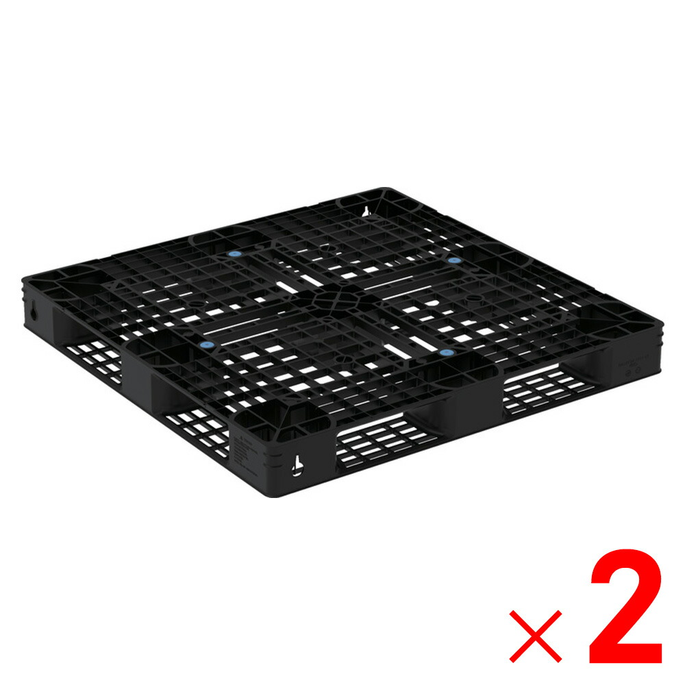 【楽天市場】【法人限定】サンコー パレット D4-1111-17 再生ブラック 812332-00 ×2個 セット販売 【メーカー直送・代引不可・置配不可】：Arclands Online ...