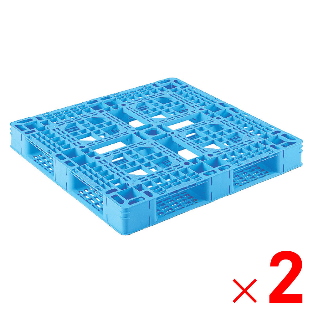 【楽天市場】【法人限定】サンコー パレット D4-1111-8 ライトブルー 812202-00 ×2個 セット販売 【メーカー直送・代引不可・置配不可】：Arclands Online 楽天市場支店