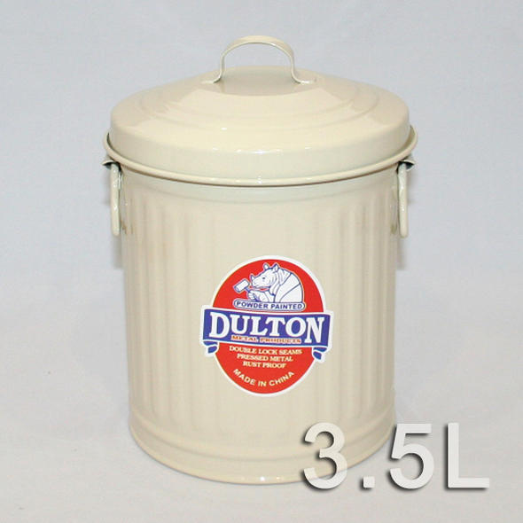 【楽天市場】 P2倍！＆送料無料！ DULTON(ダルトン)おしゃれなガーベージカンMini garbage can 色：アイボリーサイズ：S：La mia Vita