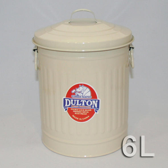 【楽天市場】／20周年／マラソン／ポイント10倍／DULTON(ダルトン)おしゃれなガーベージカンMini garbage can 色：アイボリーサイズ：M：La mia Vita