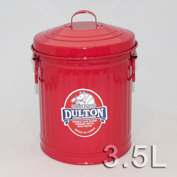 【楽天市場】 ポイント10倍！ DULTON(ダルトン)おしゃれなガーベージカンMini garbage can 色：レッドサイズ：S：La mia Vita