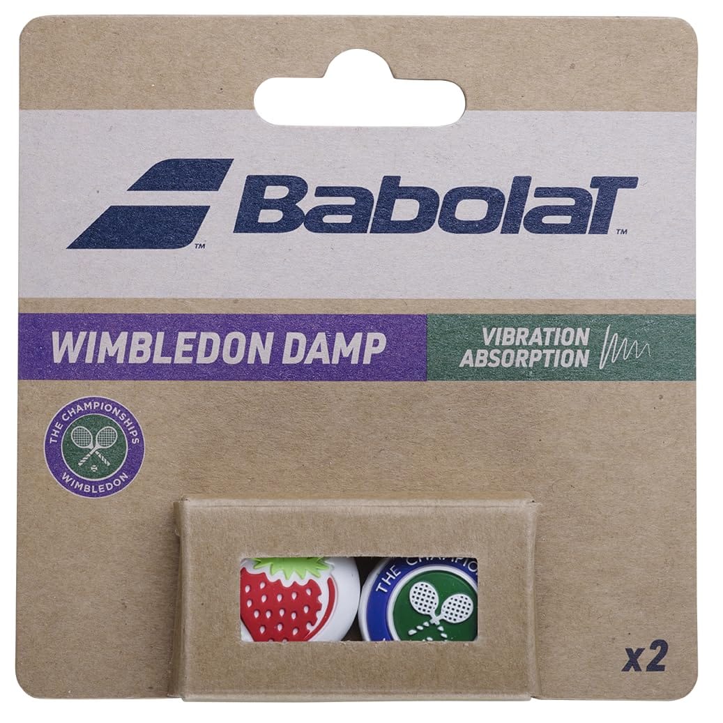 【楽天市場】バボラ Babolat テニスアクセサリー WIMBLEDON DAMPENER ダンプ 2個入 振動止め ウィンブルドン ...