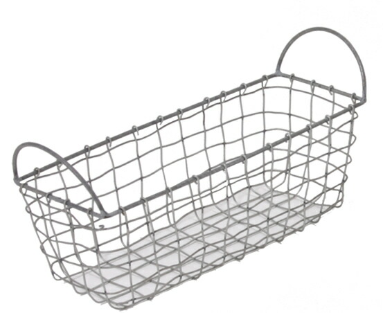 【楽天市場】ナチュラルワイヤー中3号三連鉢用耳付籠：LAND PLANTS 楽天市場店