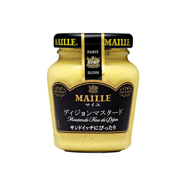 【楽天市場】マイユ ディジョン マスタード 108g │MAILLE│：ランド オブ ハーベスト