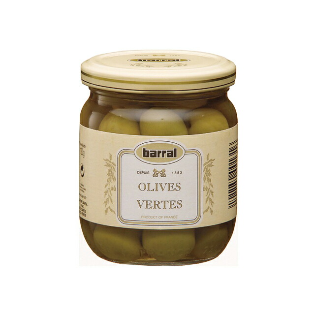 【楽天市場】バラル グリーンオリーブ 210g（固形量120g）barral オリーブ：ランド オブ ハーベスト
