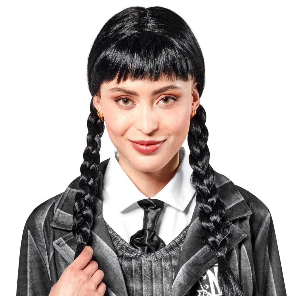 【楽天市場】ウェンズデー ウィッグ コスプレ アダムスファミリー 仮装 衣装 かつら レディース ハロウィン Wednesday：LAngelina