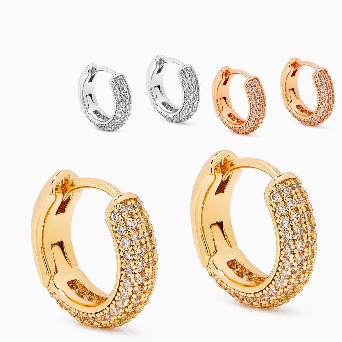 【楽天市場】ケイトスペード ピアス ブランド フープ ジルコニア 小さめ 上品 ゴールド つけっぱなし kate spade：LAngelina